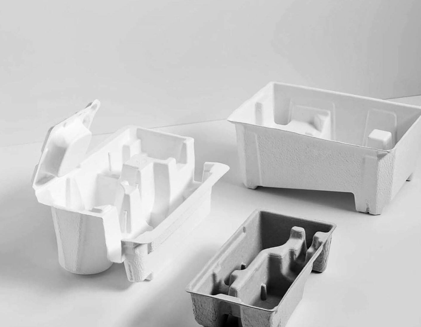 Faserguss Verpackungen umweltfreundlich | HIRSCH Porozell